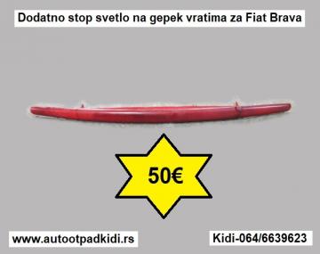 DODATNO STOP SVETLO NA GEPEK VRATIMA ZA FIAT BRAVA
 FIAT BRAVA