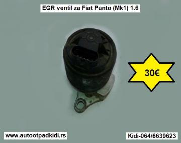 EGR VENTIL ZA FIAT PUNTO (MK1) 1.6
 FIAT PUNTO MK1