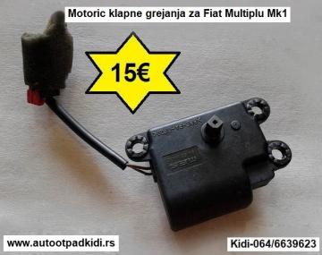 ELEKTRO-MOTOR KLAPNE GREJANJA ZA FIAT MULTIPLU MK1
 FIAT MULTIPLA MK1