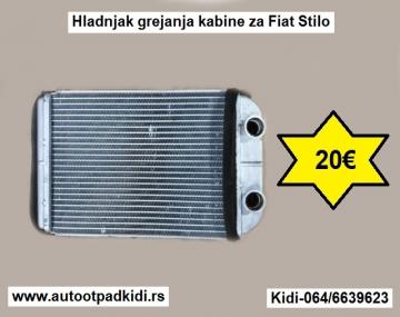 HLADNJAK GREJANJA KABINE ZA FIAT STILO
 FIAT STILO