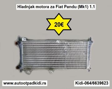 HLADNJAK MOTORA ZA FIAT PANDU (MK1) 1.1
 FIAT PANDA MK1