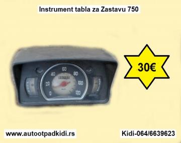 INSTRUMENT TABLA ZA ZASTAVU 750
 ZASTAVA 750/850 (FICA)