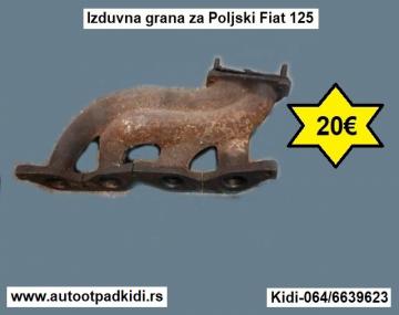 IZDUVNA GRANA ZA POLJSKI FIAT 125
 FIAT 125 (OLDTAJMER)