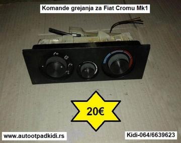 KOMANDE GREJANJA ZA FIAT CROMU MK1
 FIAT CROMA MK1