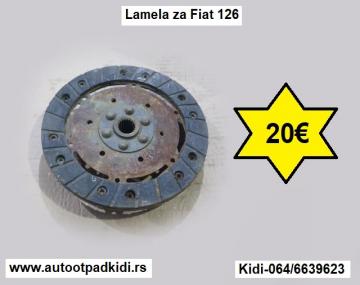 LAMELA ZA FIAT 126
 FIAT 126 (PEGLICA) OLDTAJMER