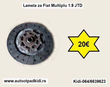 LAMELA ZA FIAT MULTIPLU 1.9 JTD
 FIAT MULTIPLA MK1