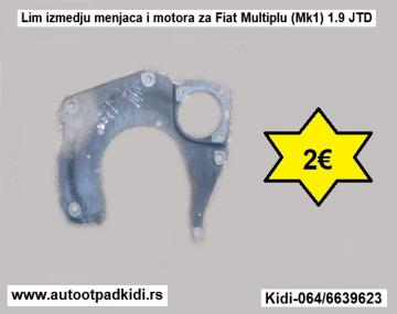 LIM IZMEDJU MENJACA I MOTORA ZA FIAT MULTIPLU (MK1) 1.9 JTD
 FIAT MULTIPLA MK1