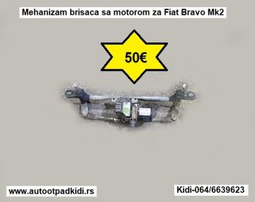 MEHANIZAM BRISACA SA MOTOROM ZA FIAT BRAVO MK2
 FIAT BRAVO MK2 / NOVI BRAVO