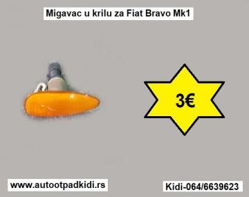 MIGAVAC U KRILU ZA FIAT BRAVO MK1
 FIAT BRAVO MK1