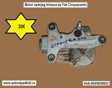 MOTOR ZADNJEG BRISACA ZA FIAT CINQUECENTO
 FIAT CINQUECENTO