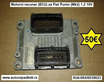 MOTORNI RACUNAR (ECU) ZA FIAT PUNTO (MK2) 1.2 16V
 FIAT PUNTO MK2