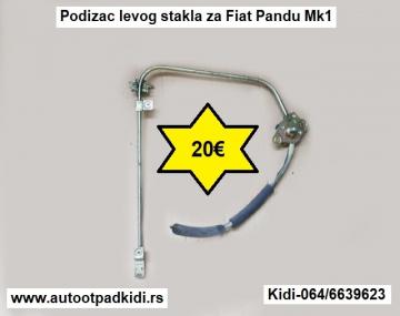 PODIZAC LEVOG STAKLA ZA FIAT PANDU MK1
 FIAT PANDA MK1