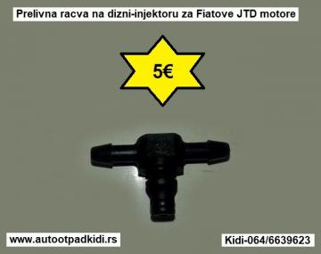 PRELIVNA RACVA NA DIZNI-INJEKTORU ZA FIATOVE JTD MOTORE
 FIAT MULTIPLA MK1
