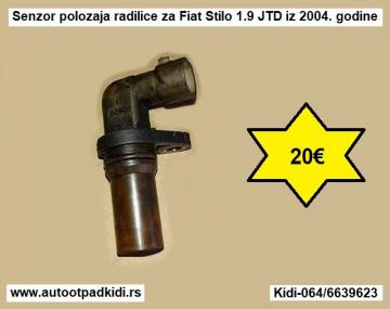 SENZOR POLOZAJA RADILICE ZA FIAT STILO 2004. GODISTE
 FIAT STILO