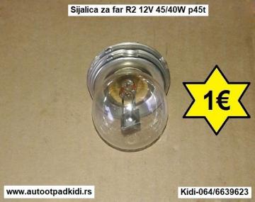 SIJALICA ZA FAR R2 12V 45/40W P45T
 FIAT 124 (AUTOMOBIL PO KOME JE NASTALA LADA ZIGULI) OLDTAJMER