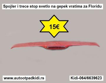 SPOJLER I TRECE STOP SVETLO NA GEPEK VRATIMA ZA FLORIDU
 FLORIDA