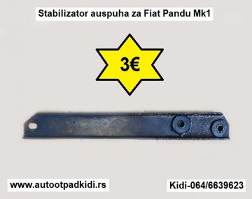 STABILIZATOR AUSPUHA ZA FIAT PANDU MK1
 FIAT PANDA MK1