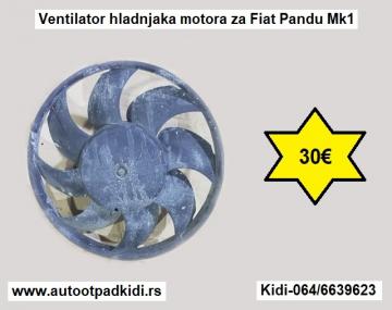 VENTILATOR HLADNJAKA MOTORA ZA FIAT PANDU MK1
 FIAT PANDA MK1
