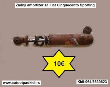 ZADNJI AMORTIZER ZA FIAT CINQUECENTO SPORTING
 FIAT CINQUECENTO