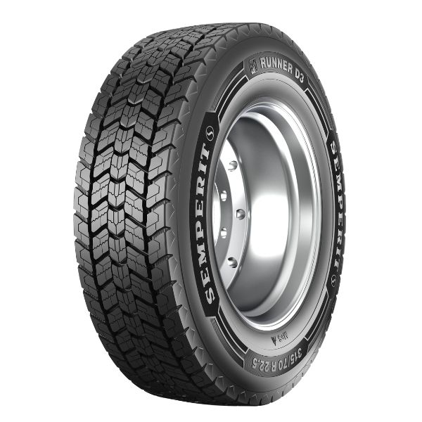 315/70R22.5 SEMPERIT RUNNER D3 154/150L M+S 3PMSF