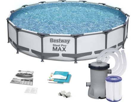 BESTWAY Steel Pro Max bazen 427×84 cm set sa filter pumpom