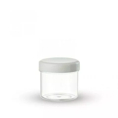 TRANSPARENTNA PLASTIČNA KUTIJA SA NAVOJEM 25ML