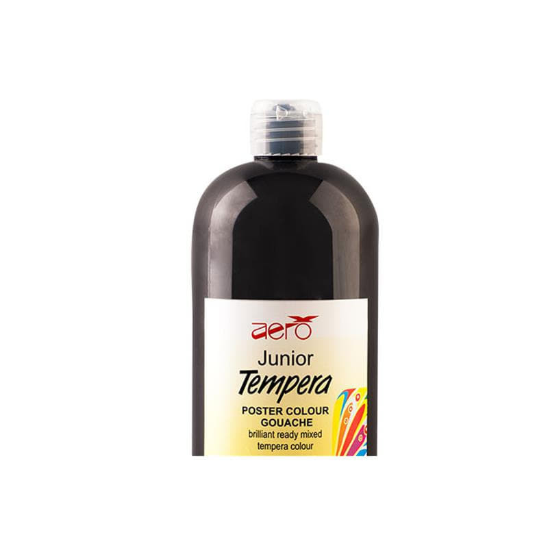 Tempera 1000 ml black 900 76150