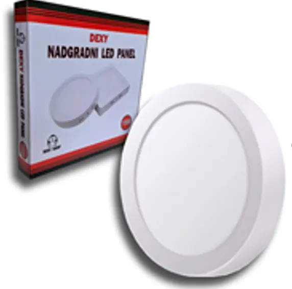 Dexy Shop Nadgradni led panel okrugli, 18W, 6400K