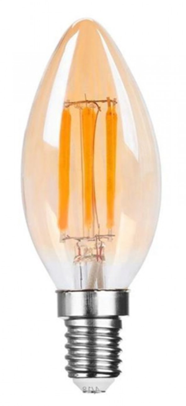 LED SIJALICA FILAMENT AMBER C35 E14 4W SPECTRA 2700K