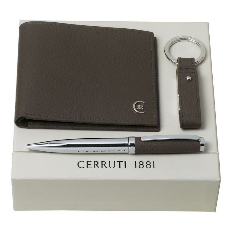 subdirectory_arrow_left HAMILTON Set - CERRUTI Set card holder, hemijska olovka, usb memorija 16 GB