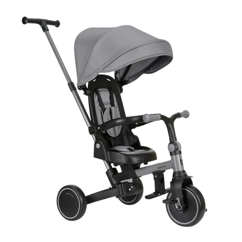 Kikka Boo Aluma tricikl za decu 8u1 Grey, 12m+
