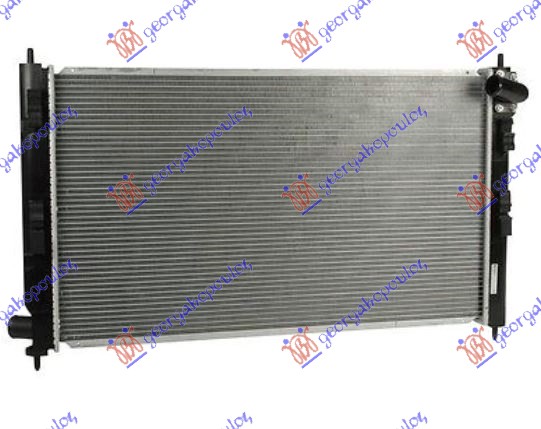HLADNJAK MOTORA BENZIN/DIZEL (MAN) (700×410) (VALEO) MITSUBISHI OUTLANDER 2007-2011 (CWW) (OEM: 1330.T0, 1330.V1, 1330T0)
