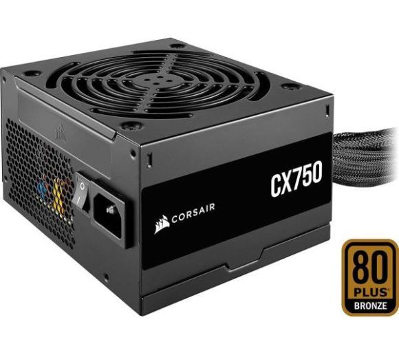 Corsair - Napajanje 750W Corsair CX750 80+ Bronze Crno, CP-9020279-EU Bulk
