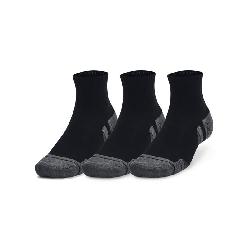 Under Armour Unisex UA Performance Cotton 3-Pack Quarter Socks