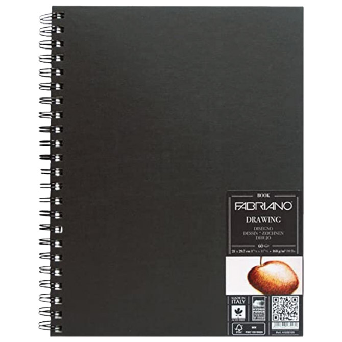 Blok drawing book spirala A4 60L 160g Fabriano 41232129