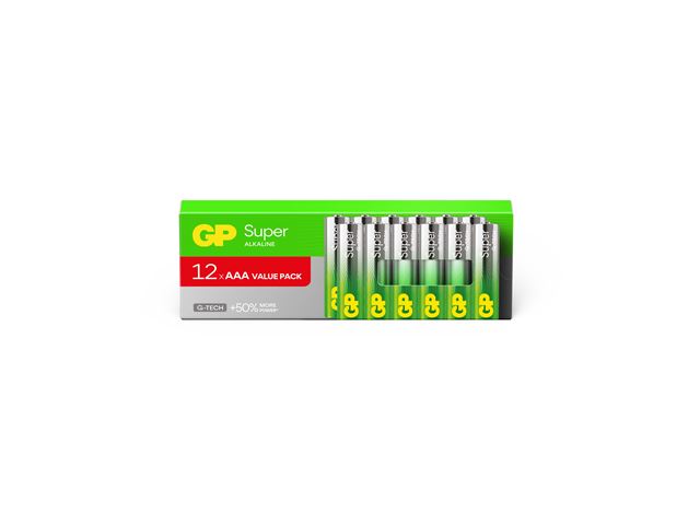 GP baterije LR03-PAB12 AAA Super Alkaline