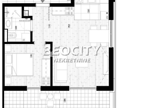Surčin, Radiofar, Autoput za Zagreb, 1.5, 51m2, 94350EUR