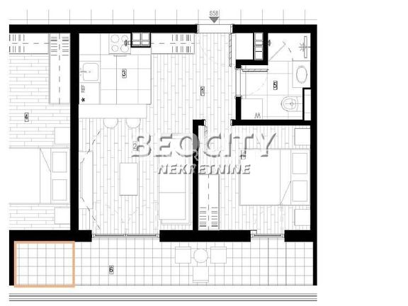 Surčin, Radiofar, Autoput za Zagreb, 1.5, 45m2, 83250EUR