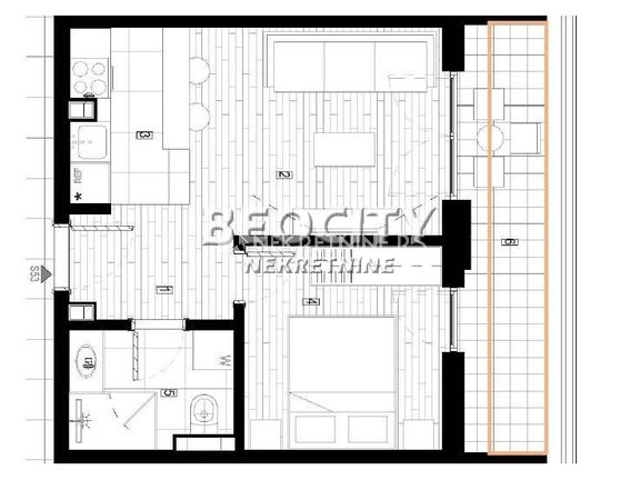 Surčin, Radiofar, Autoput za Zagreb, 1.5, 41m2, 75850EUR