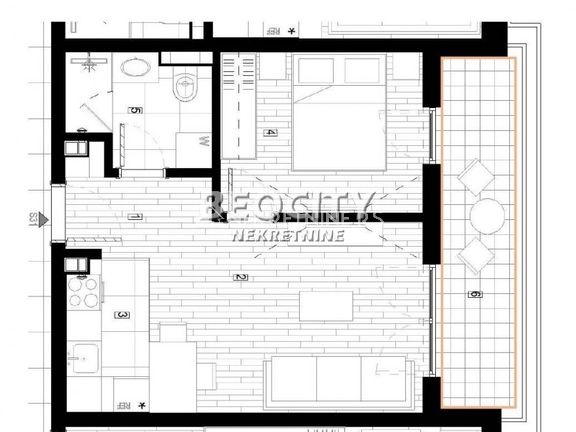 Surčin, Radiofar, Autoput za Zagreb, 1.5, 42m2, 77700EUR