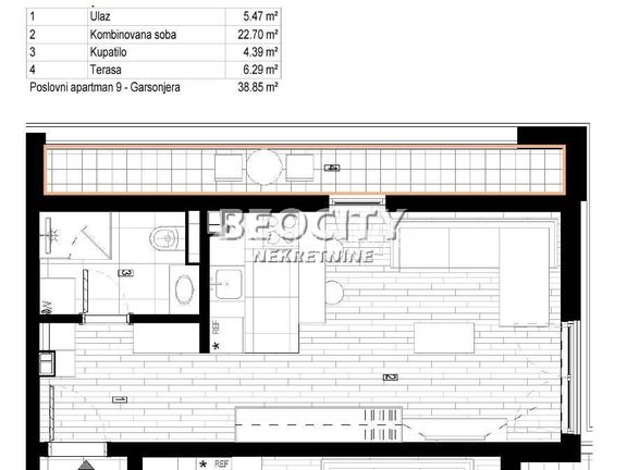 Surčin, Radiofar, Autoput za Zagreb, 0.5, 39m2, 72150EUR