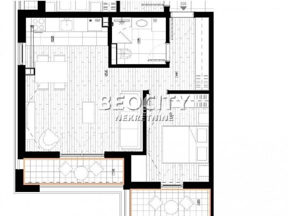 Surčin, Radiofar, Autoput za Zagreb, 1.5, 55m2, 101750EUR