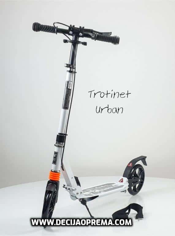 Trotinet Urban White