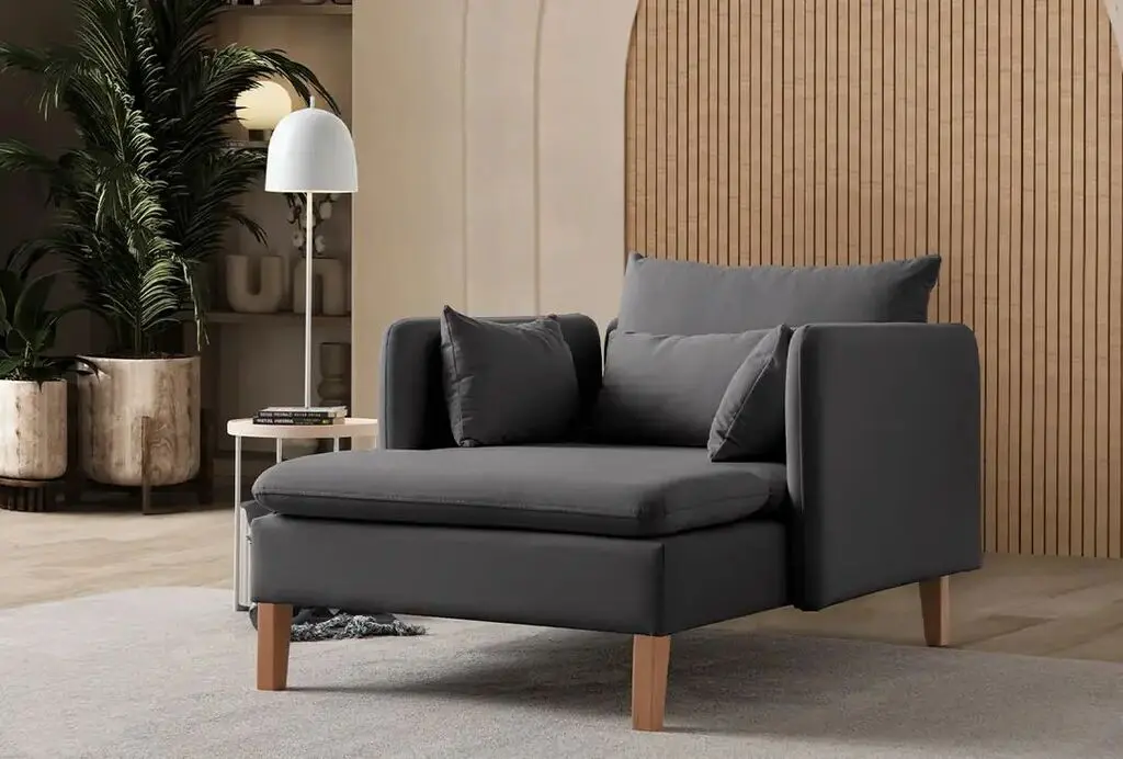 Atelier del Sofa Fotelja Flexy, Antracit