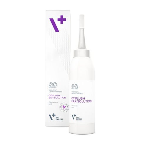 VETEXPERT OTIFLUSH EAR LIQUID 125ML – TEČNOST ZA ČIŠĆENJE UŠIJU PASA I MAČAKA