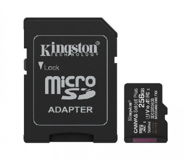 Kingston Micro SD 256GB SDCS3/256 + Adapter