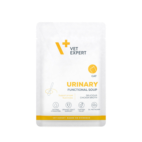 VetExpert Urinary Functional Soup za mačke 40g – podrška urinarnom traktu