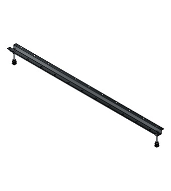 SORAX Roof System Trays, H=100mm, D=1.000mm
System support set for cable tray mounting on the enclosure roof. Set consisting of M10 threaded rod with lock nuts and C-profile rail
