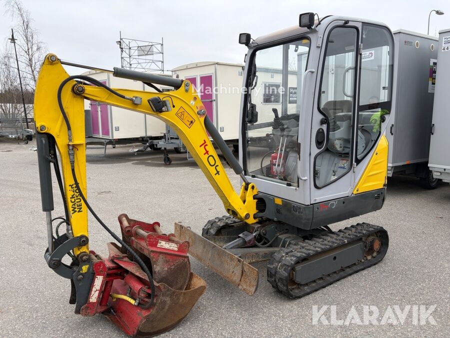 Prodaje se Wacker Neuson Grävmaskin Wacker Neuson 1404 med redskap mini bager na aukciji