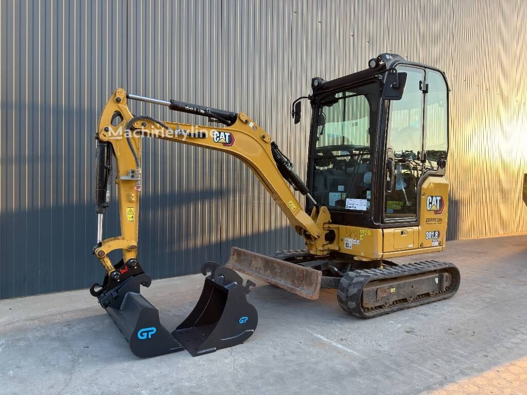 Caterpillar 301.8 | 05A | CW05 + 2x NEW bucket mini bager